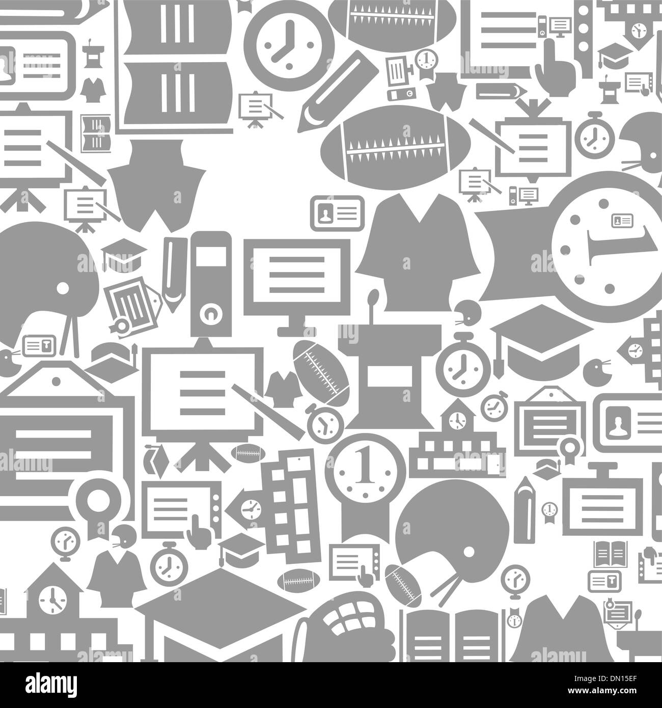 School clothes Stock Vector Images - Alamy