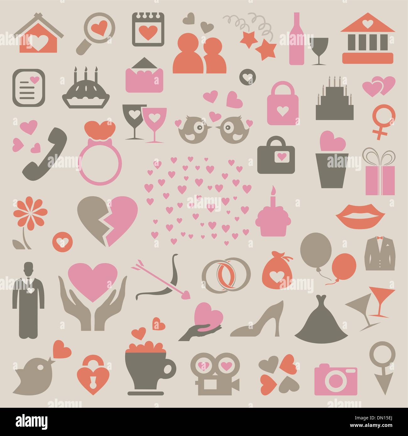 Love bird photo and image Stock Vector Images - Alamy