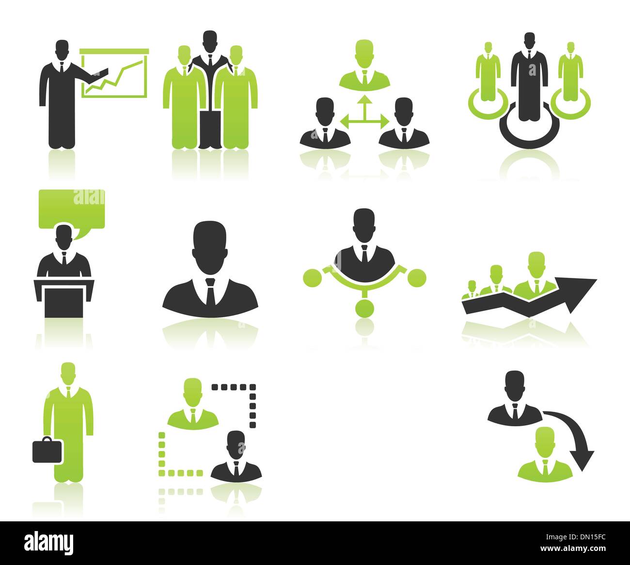 Descent of man illustration Stock Vector Images - Alamy