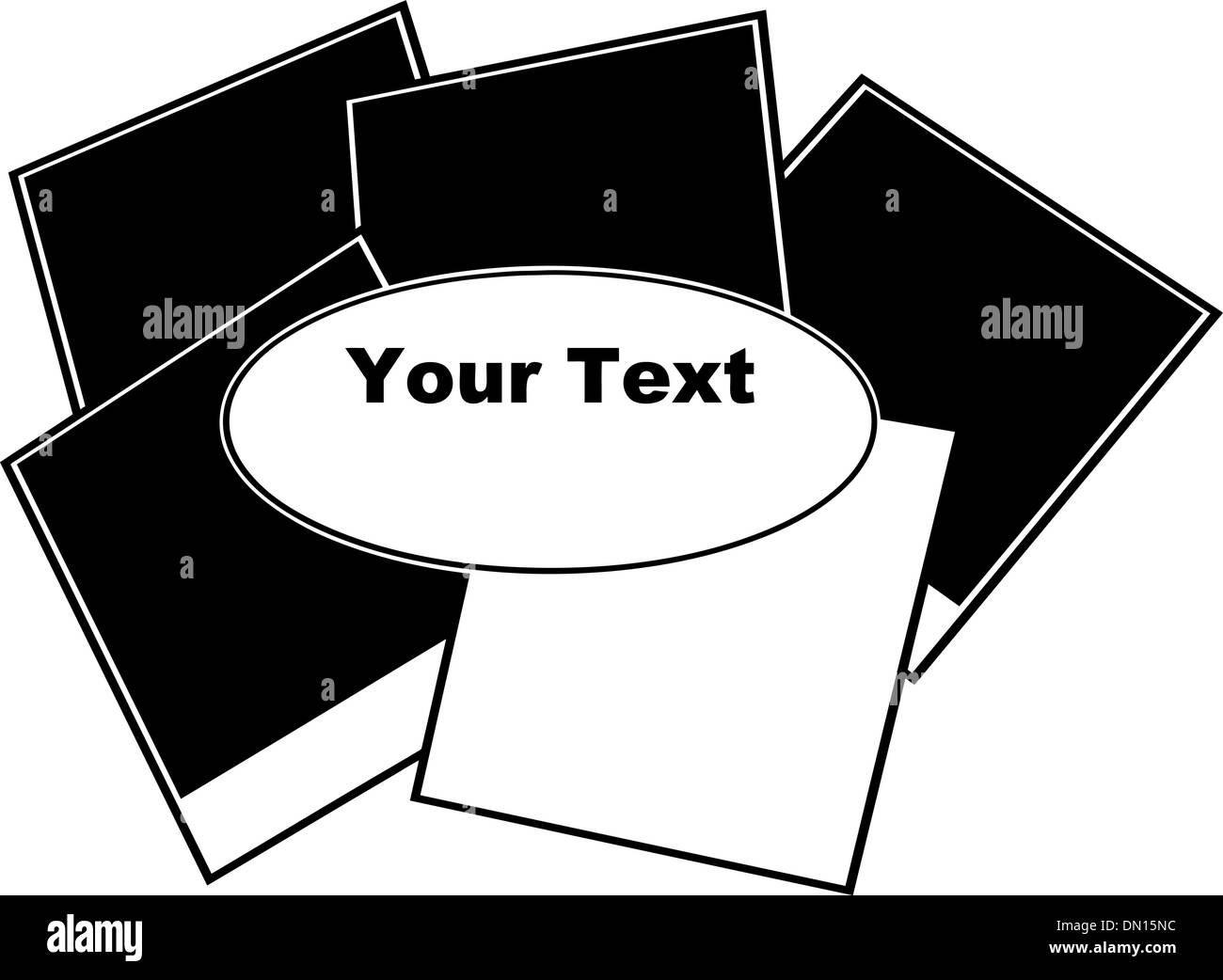 Album border Black and White Stock Photos & Images - Alamy