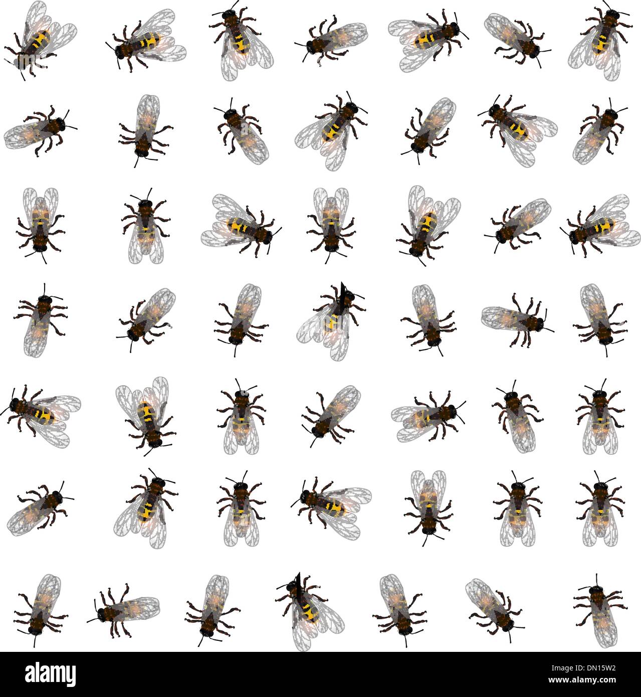 Bee sting Stock Vector Images - Alamy