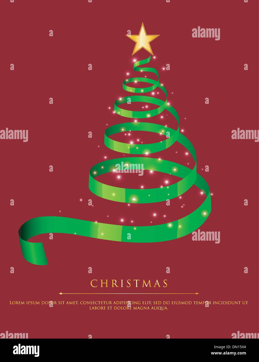 Green christmas wallpaper abstract Stock Vector Images - Alamy