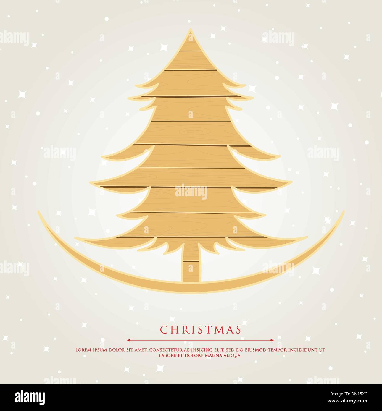 Stylized xmas tree hi-res stock photography and images - Alamy