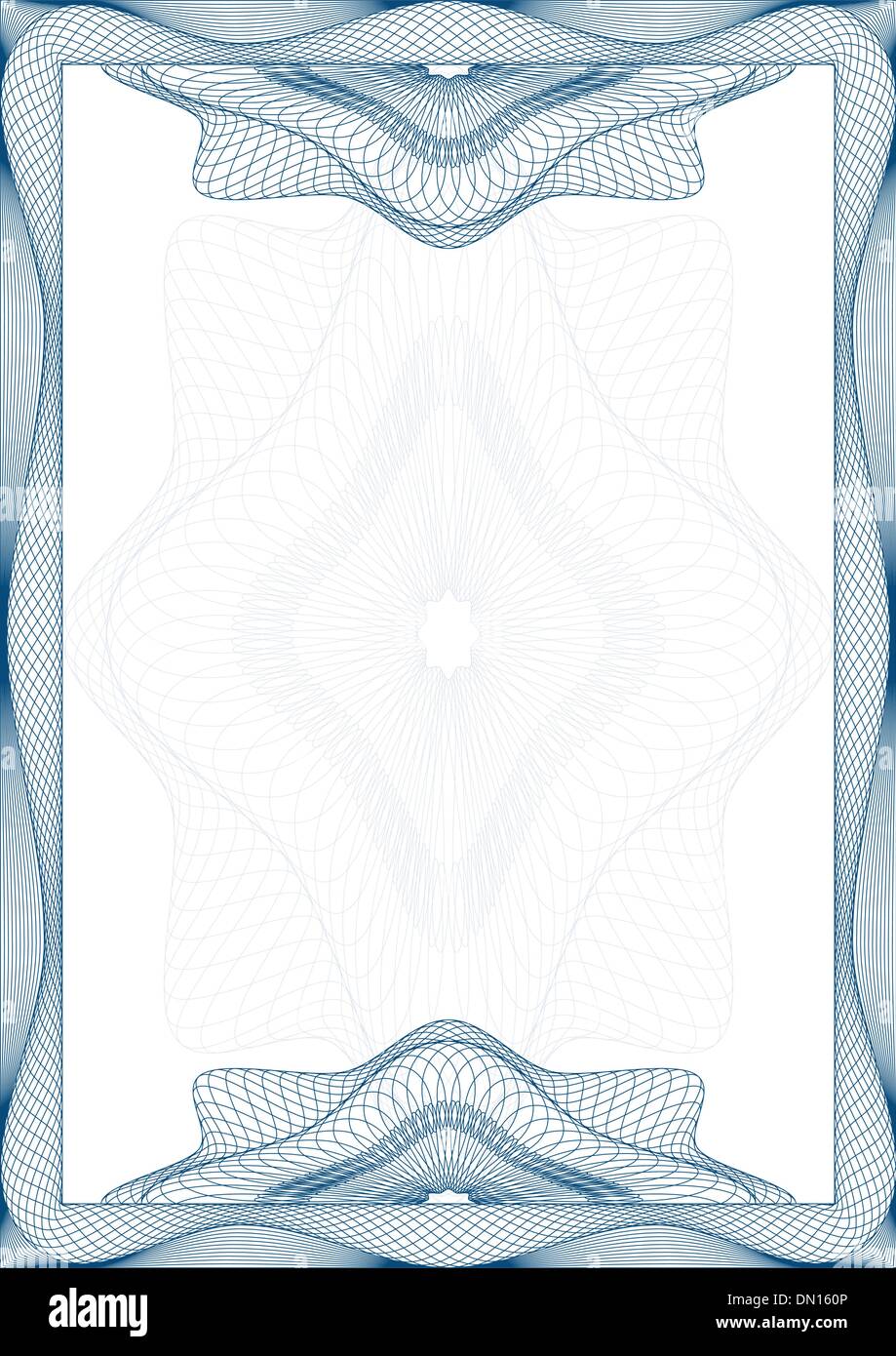 Guilloche Pattern Vector