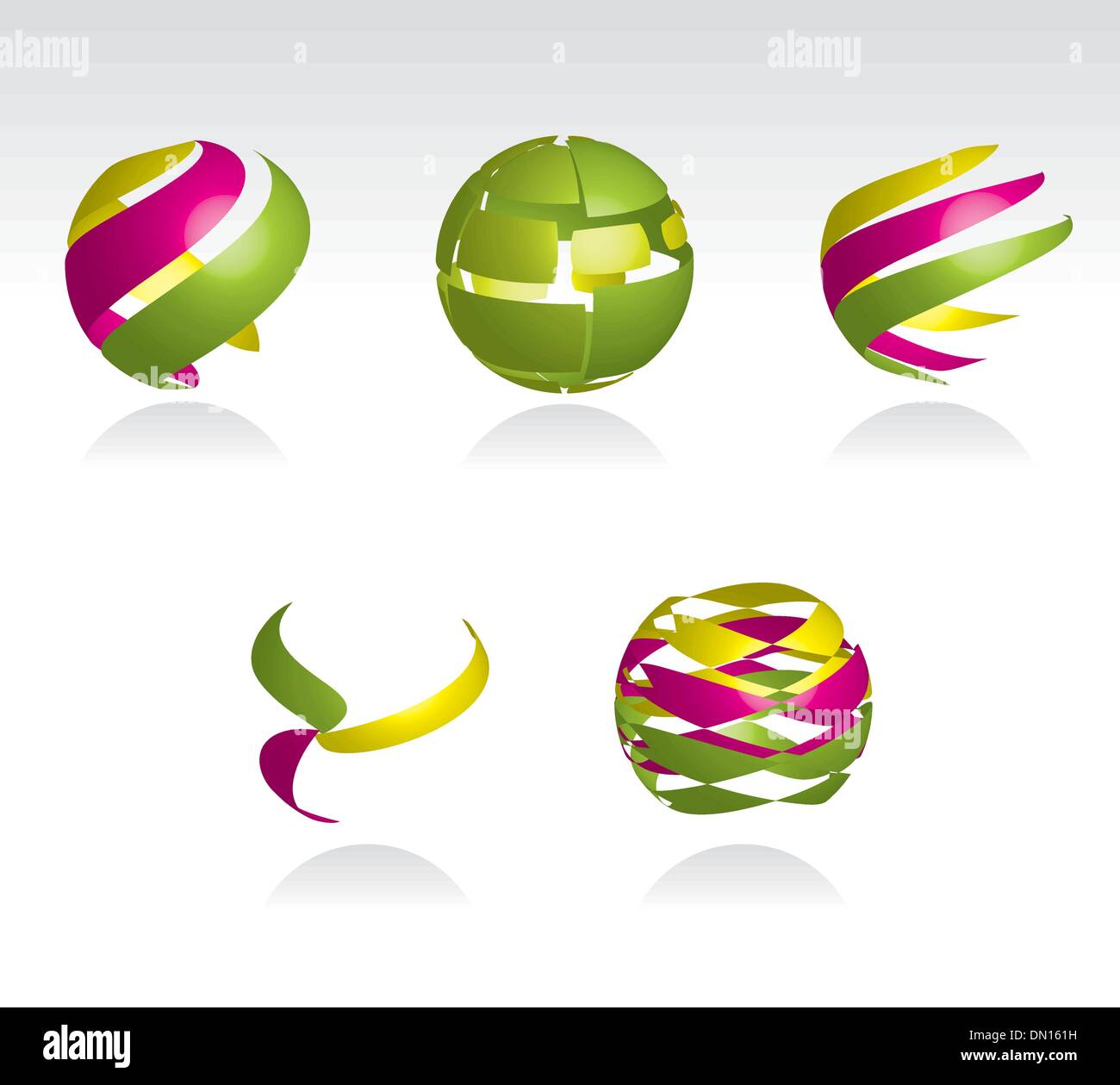 Three spheres symbol hi-res stock photography and images - Alamy