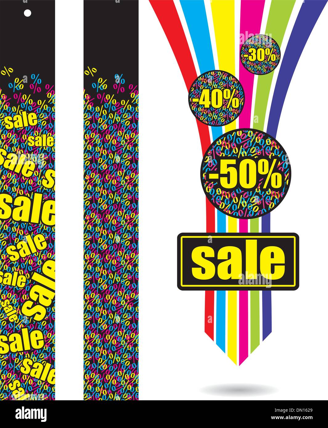 Sale banners vector vectors hi-res stock photography and images - Alamy