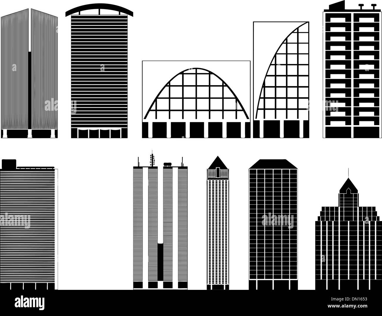 Buildings Stock Vector Images - Alamy