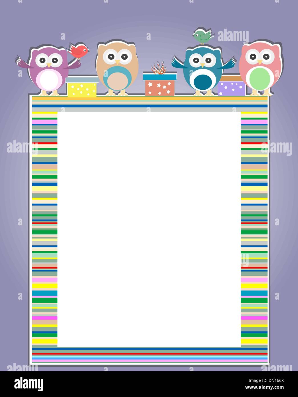 Decorative bird boxes Stock Vector Images - Alamy