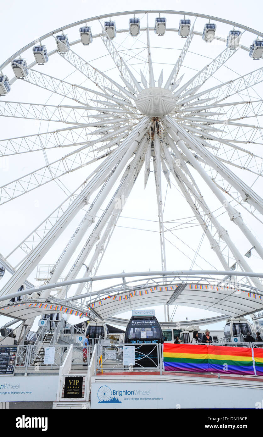 The Big Wheel at Brighton, UK Stock Photo - Alamy