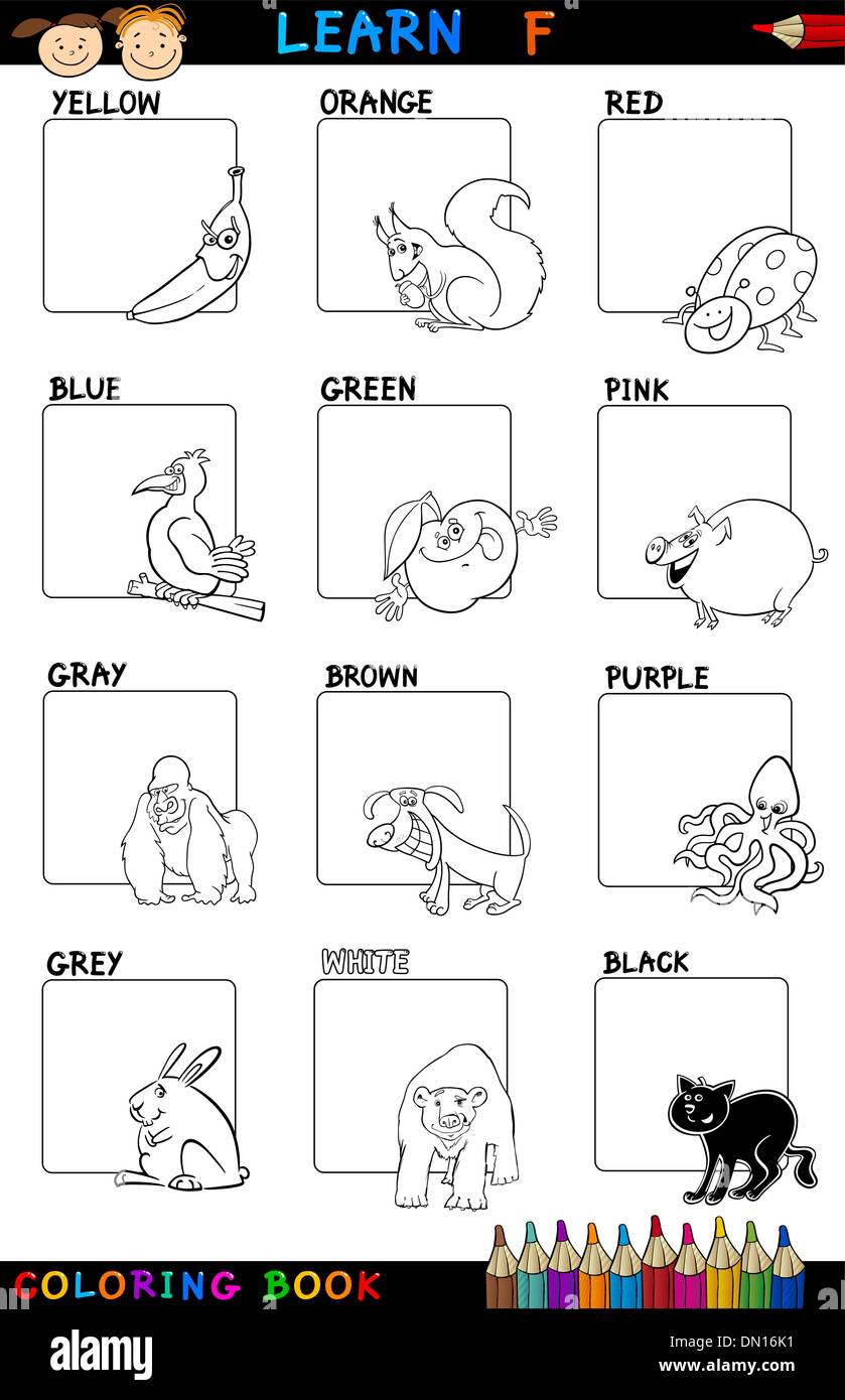 Primary colors book hi-res stock photography and images - Alamy