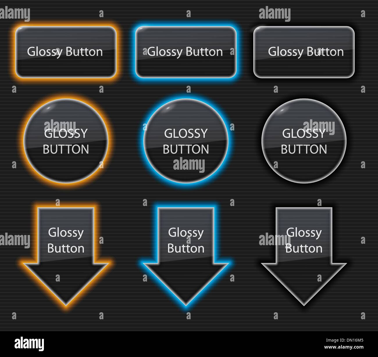 Border of buttons hi-res stock photography and images - Alamy