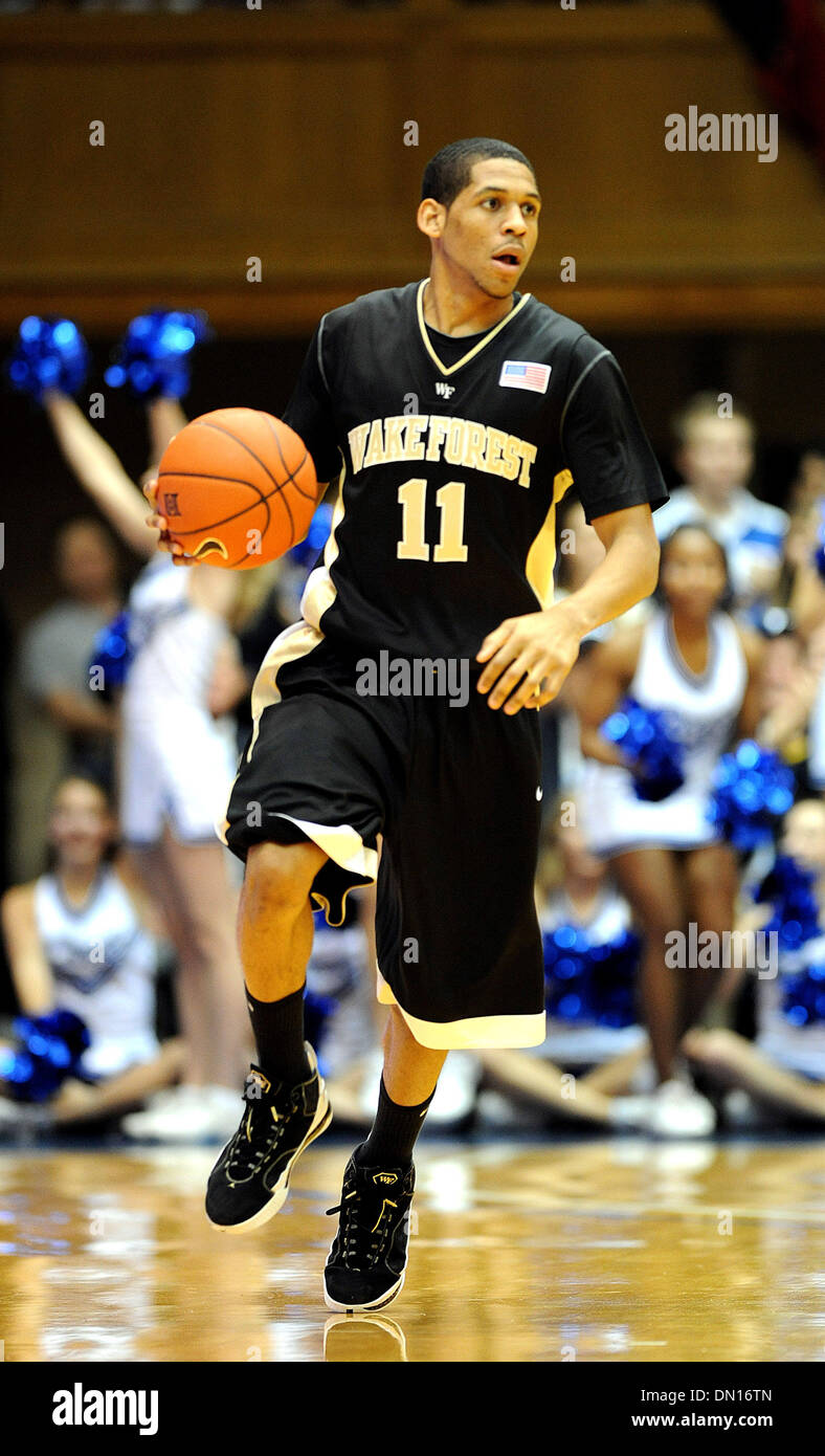 Jan 17, 2010 - Durham, North Carolina; USA - Wake Forest Demon Deacons ...