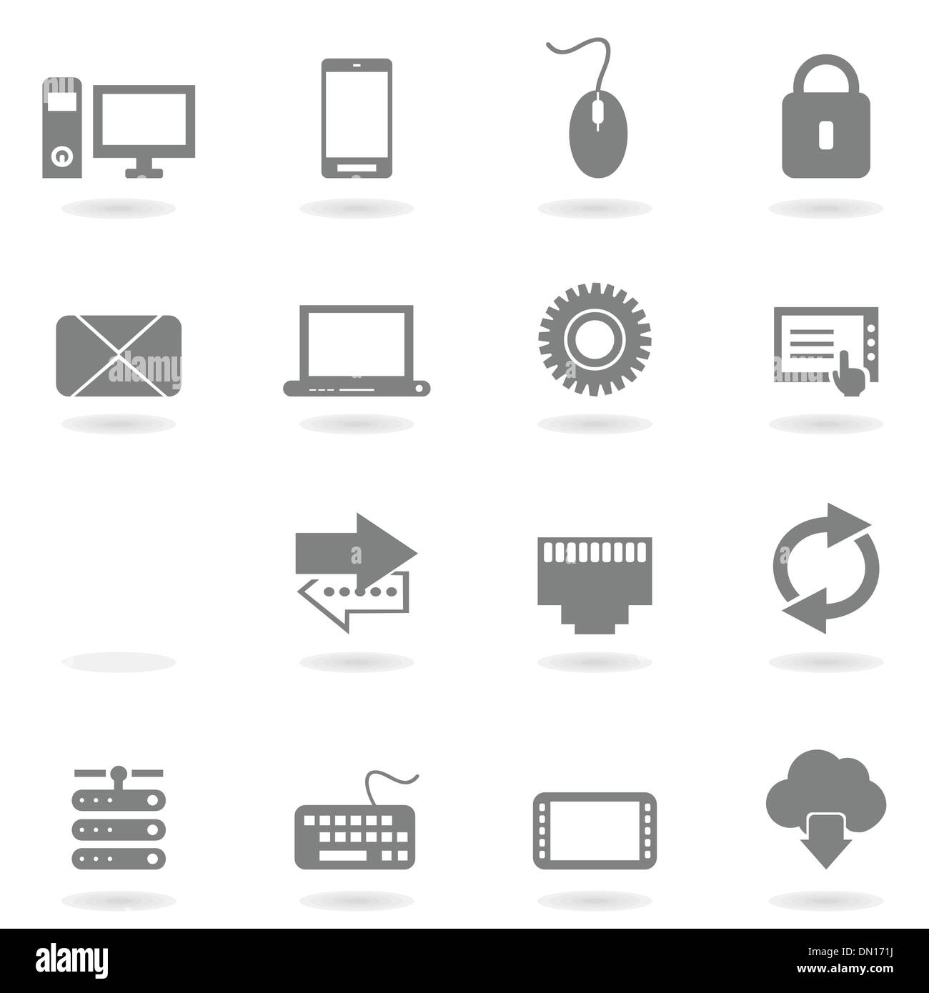 Computer an icon Stock Vector Image & Art - Alamy