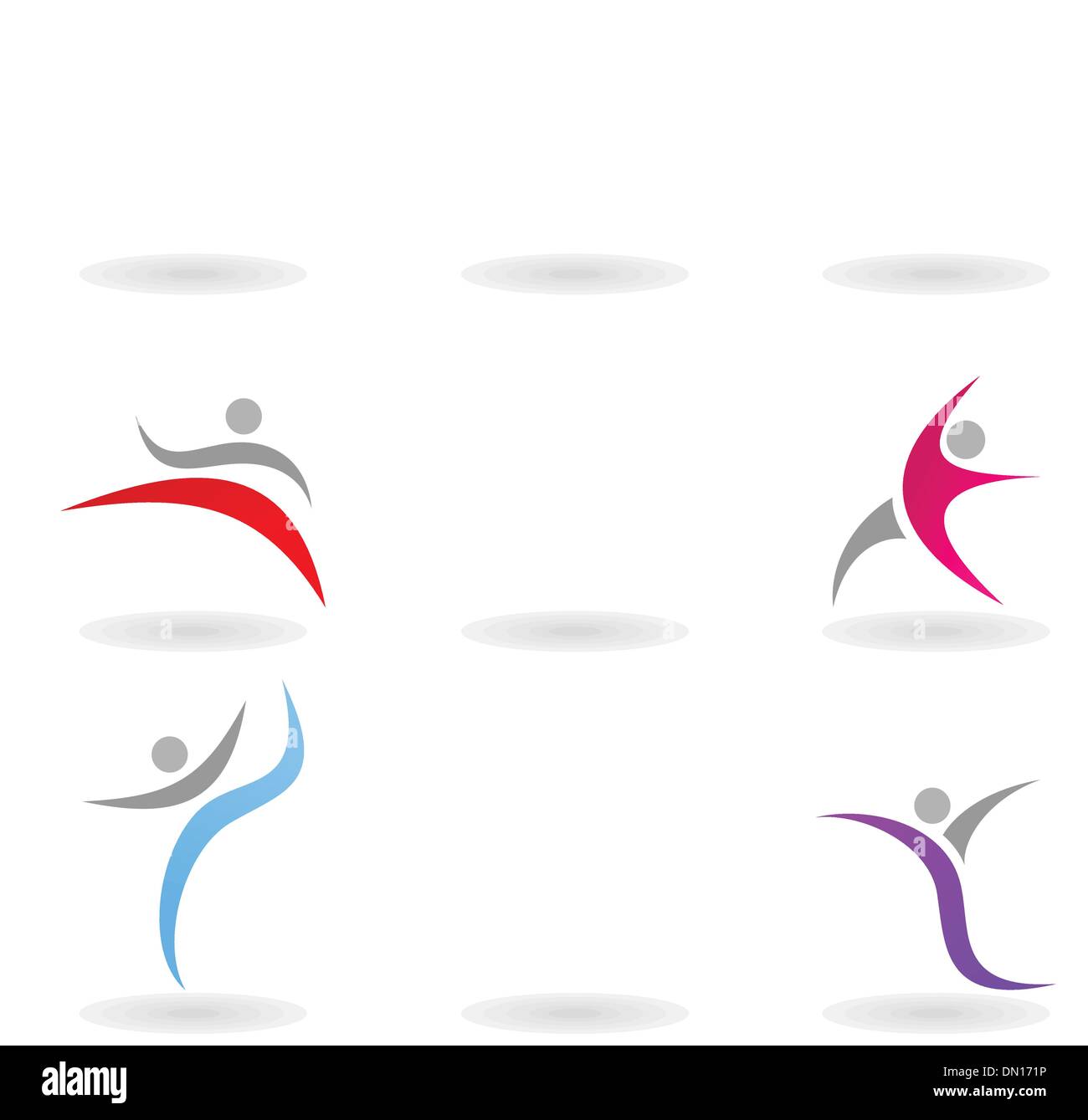 Sports and dance Stock Vector Images - Alamy