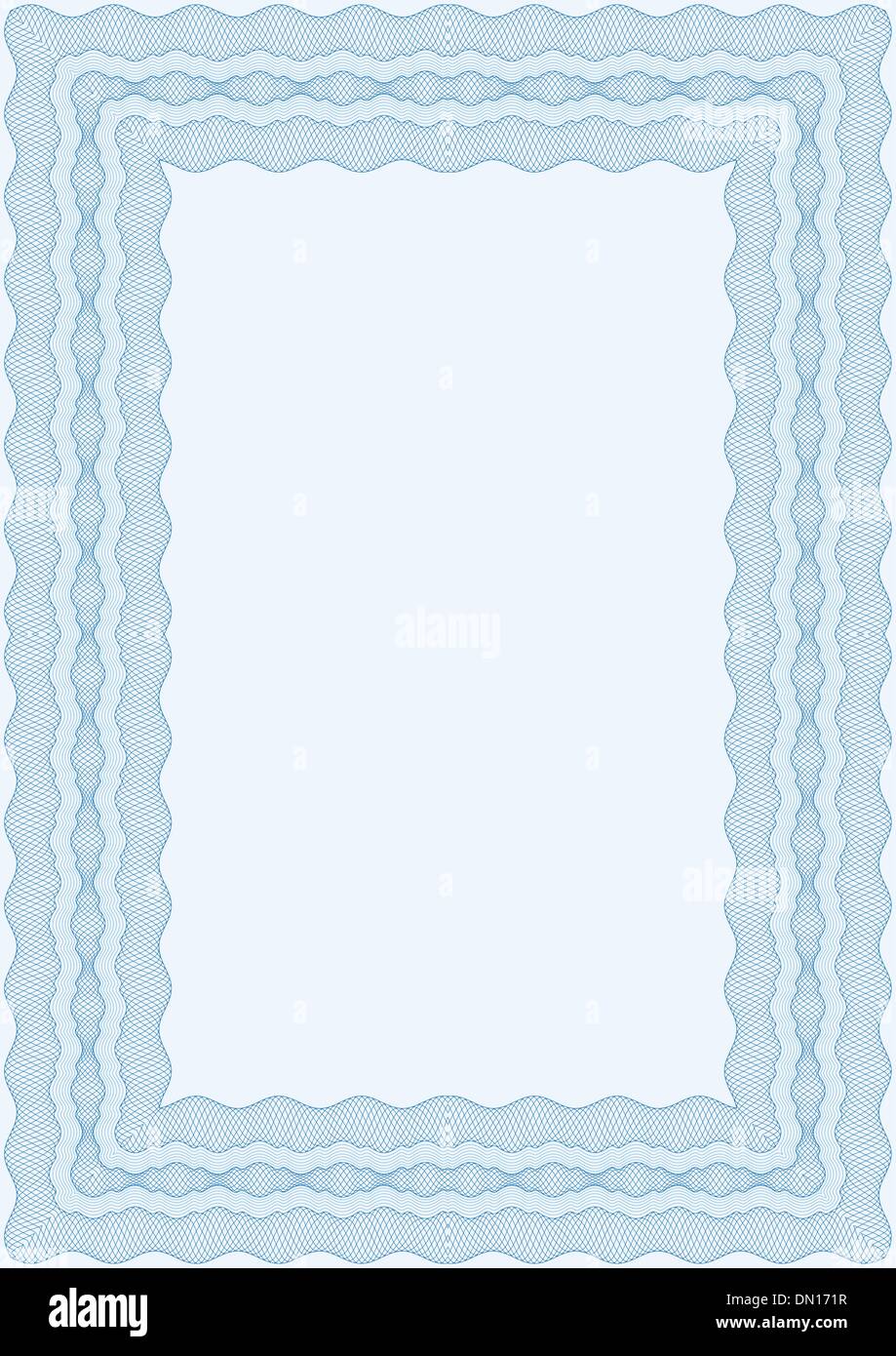 Guilloche frame hi-res stock photography and images - Alamy