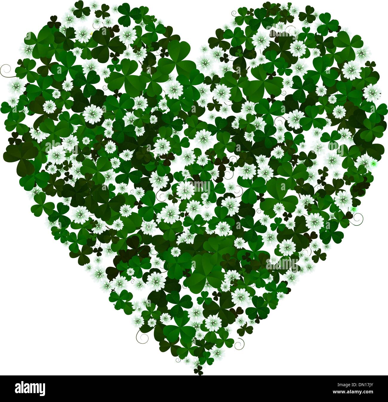 Heart clover hi-res stock photography and images - Alamy