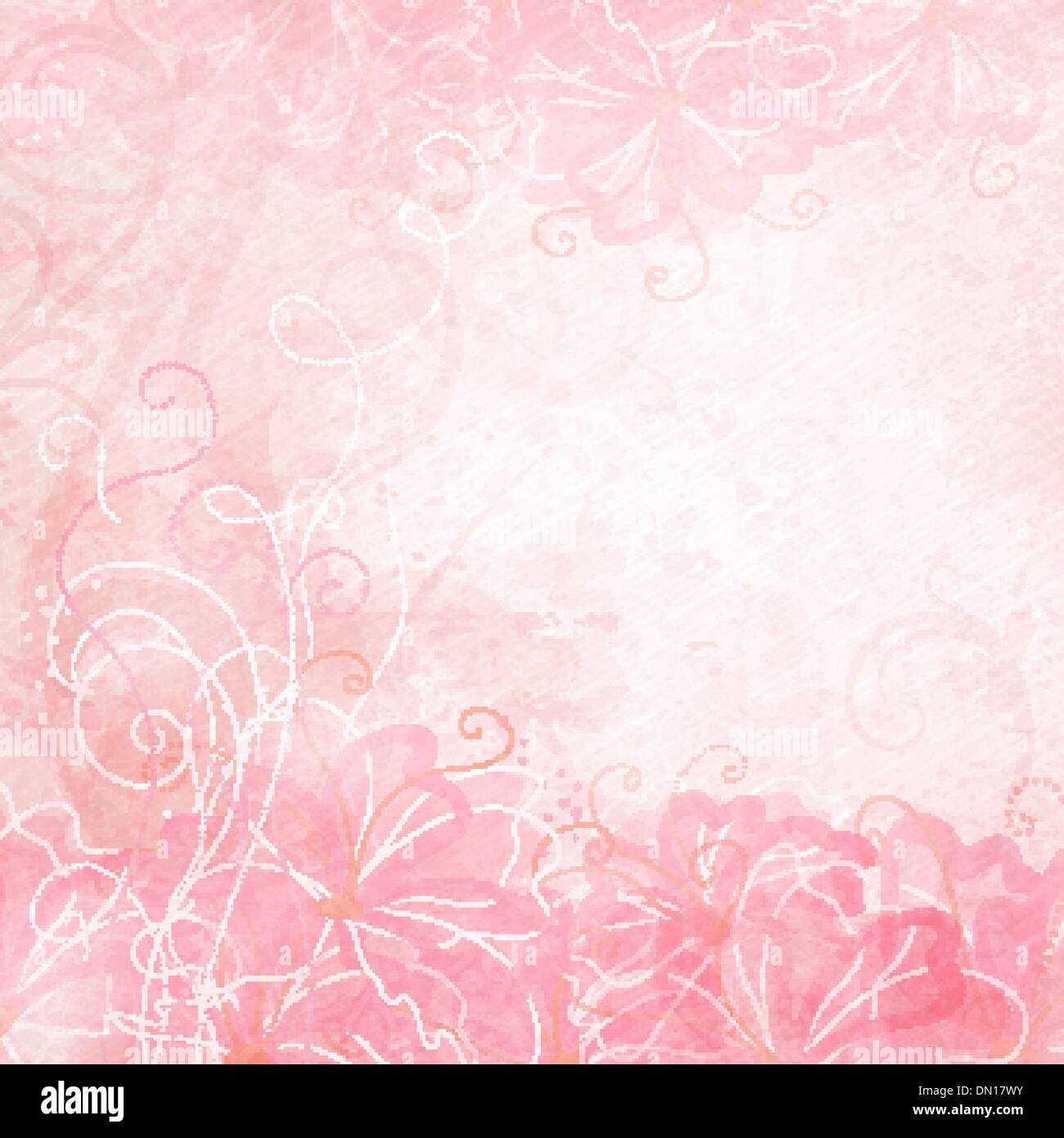 Romantic background Stock Vector Images - Alamy