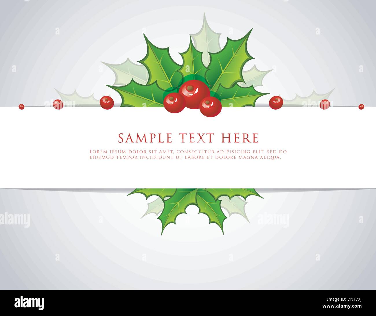 Christmas backdrop green branch Stock Vector Images - Alamy