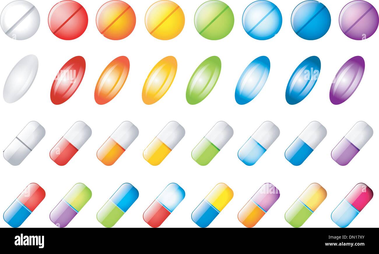 Generic tablets Stock Vector Images - Alamy