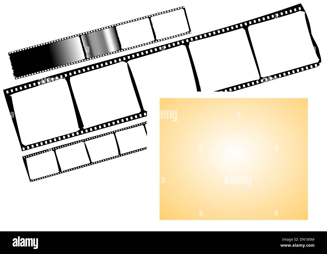 film strip and frame - vector Stock Vector Image & Art - Alamy