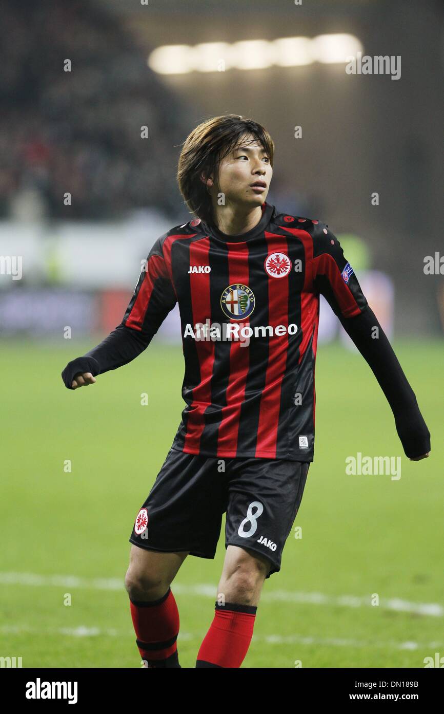 Frankfurt am Main, Germany. 12th Dec, 2013. Takashi Inui (Frankfurt ...
