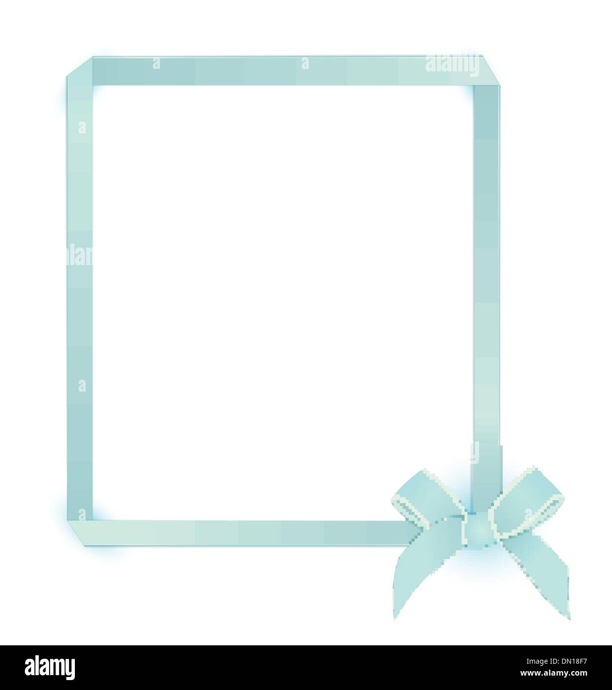 Blue ribbon frame hi-res stock photography and images - Alamy