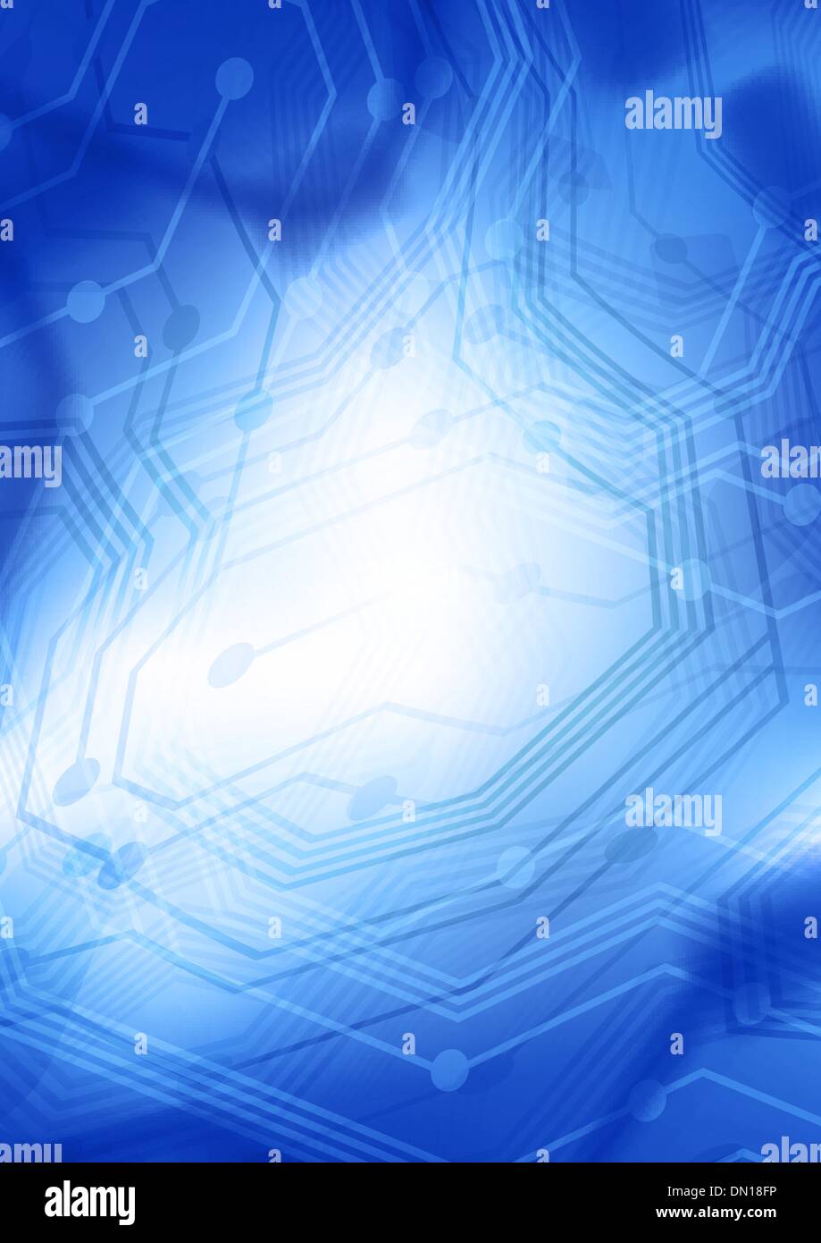 Electric lines on dark Stock Vector Images - Alamy