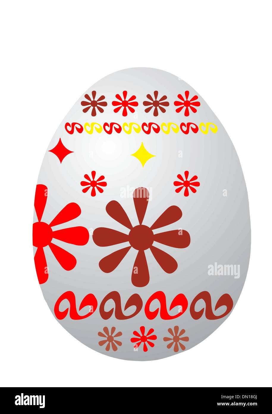 Easter Egg - vector Stock Vector Image & Art - Alamy