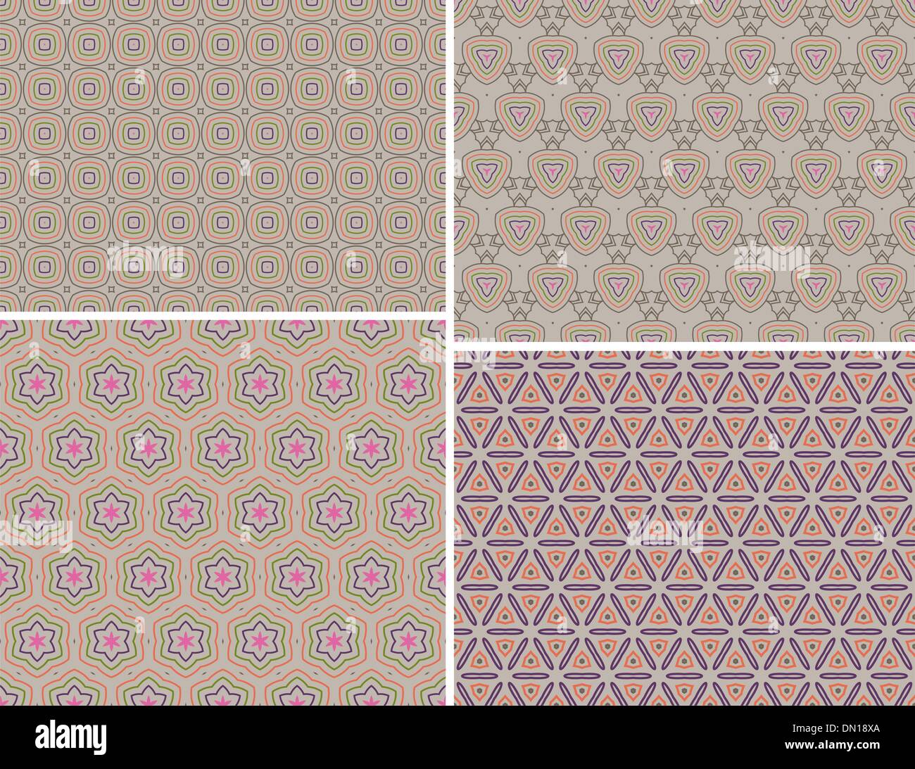 Seamless colorful pattern background Stock Vector Image & Art - Alamy