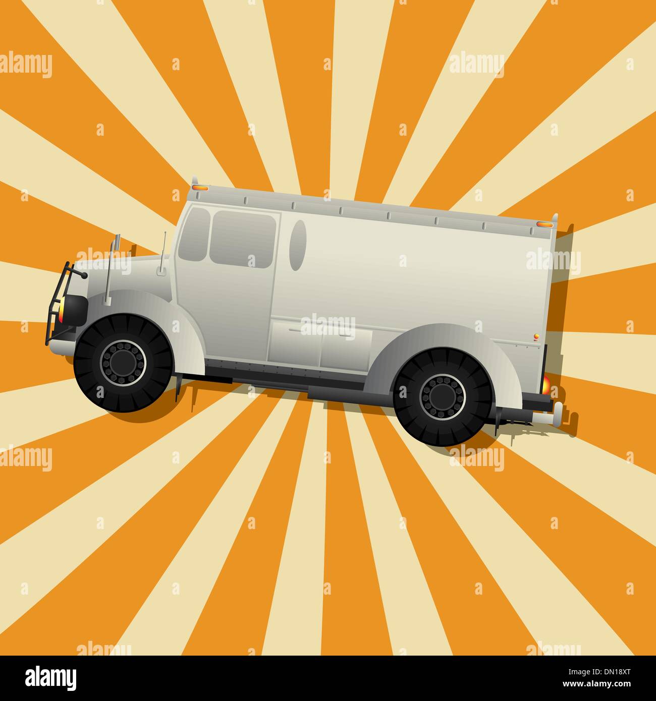 The fantastic armored truck Stock Vector Image & Art - Alamy