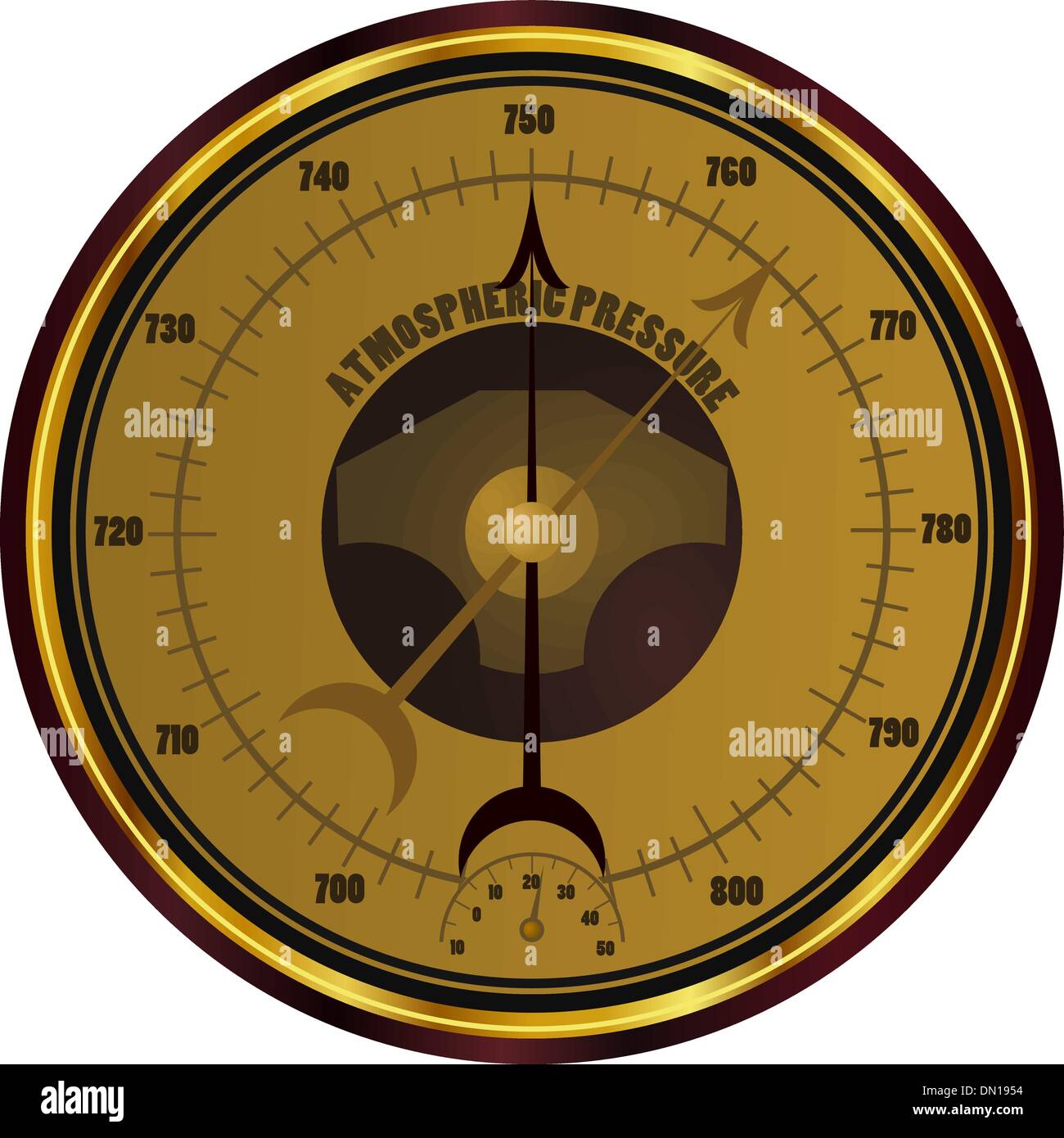 Rain gauge cold Stock Vector Images - Alamy