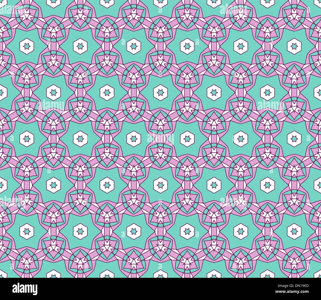 Seamless wallpaper with floral ornament Stock Vector Image & Art - Alamy