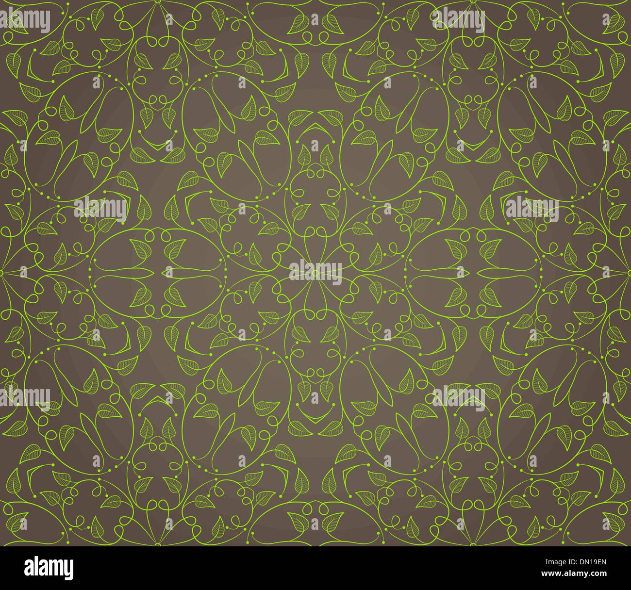 Seamless wallpaper with floral ornament Stock Vector Image & Art - Alamy