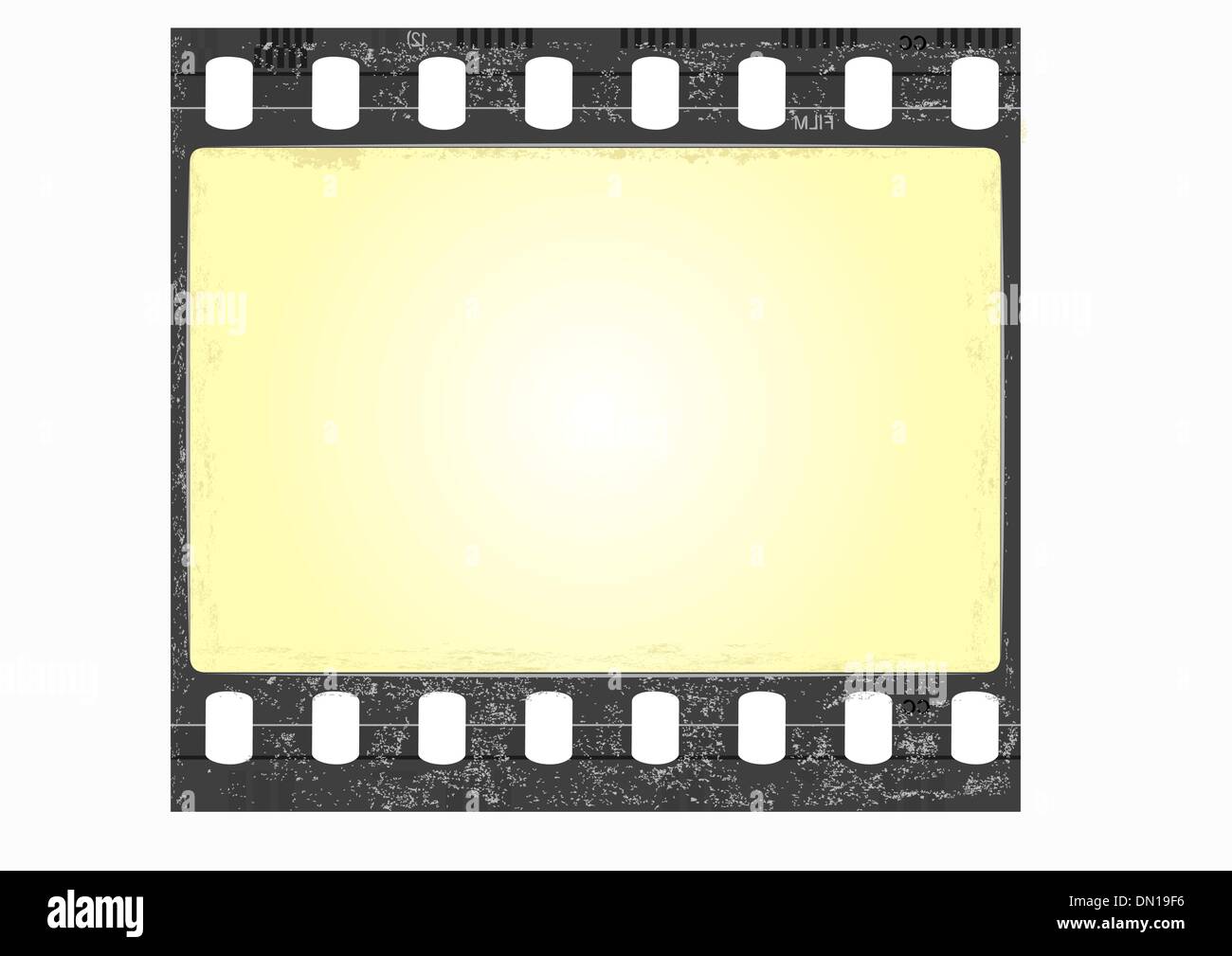 Vector film frame vignette hi-res stock photography and images - Alamy