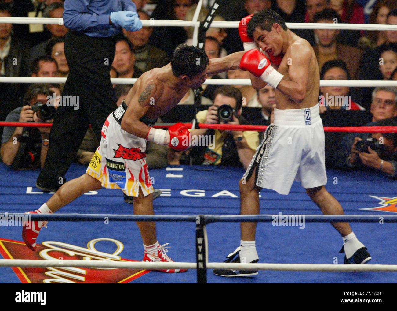 Jan 21, 2006; Las Vegas, NV, USA; MANNY PACQUIAO of the Philippines ...
