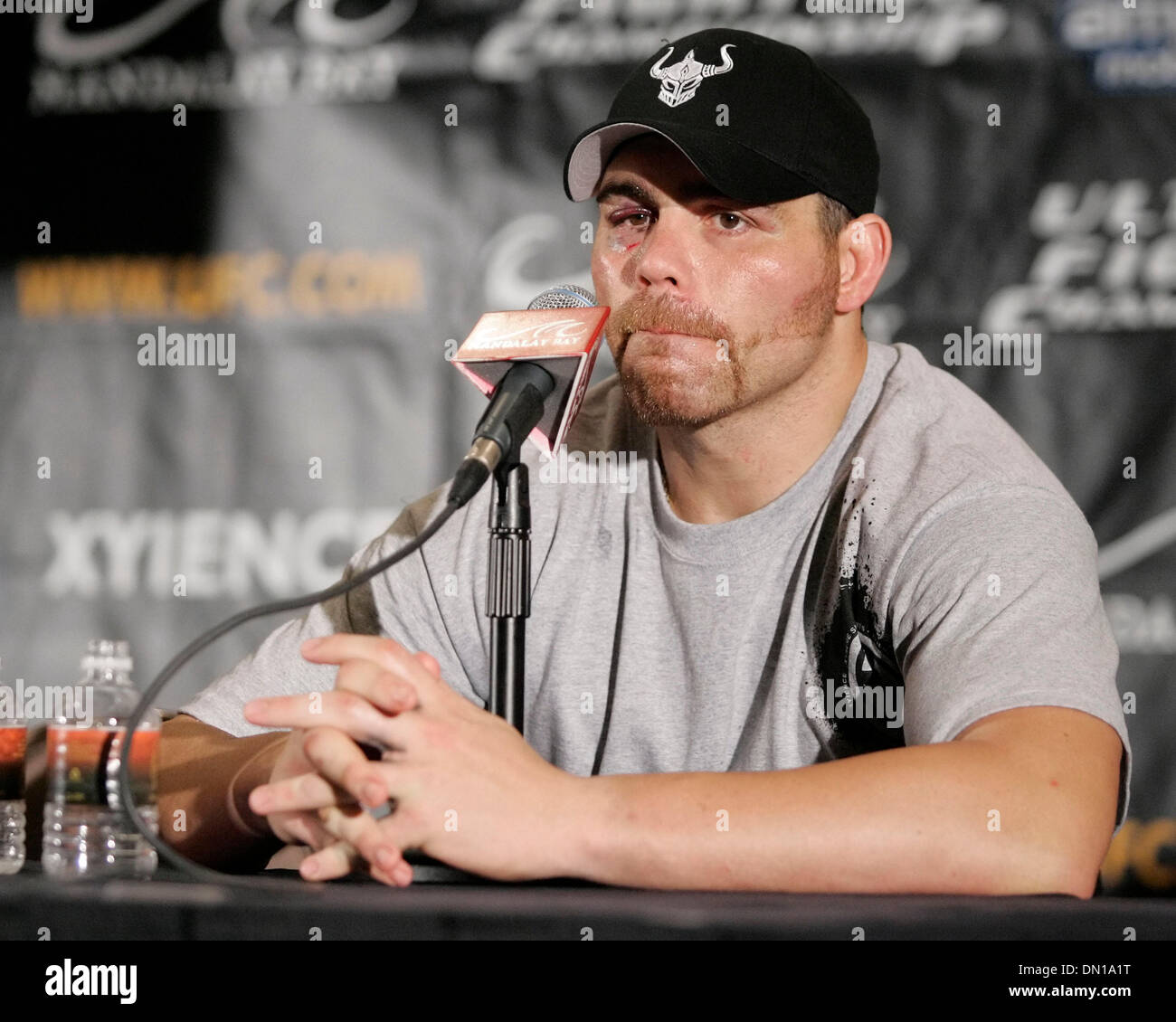 July 8, 2006: Tim Sylvia talks about upcoming fights at a press ...