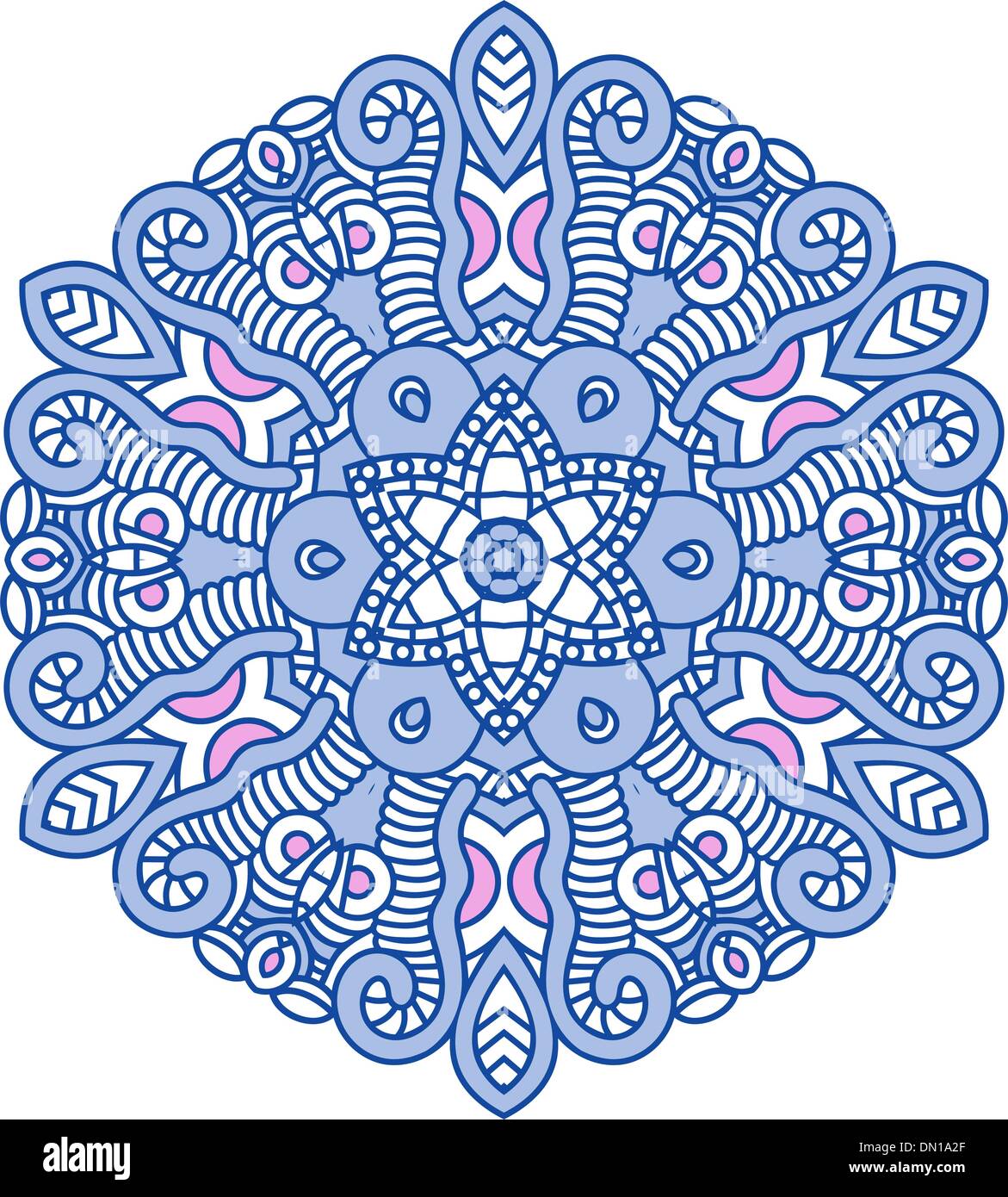 Vector round decorative design element Stock Vector Image & Art - Alamy