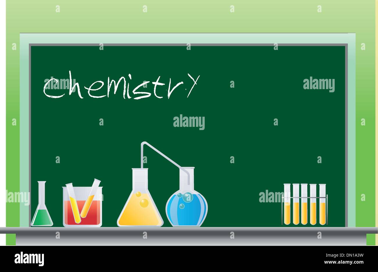 Lab test flame Stock Vector Images - Alamy