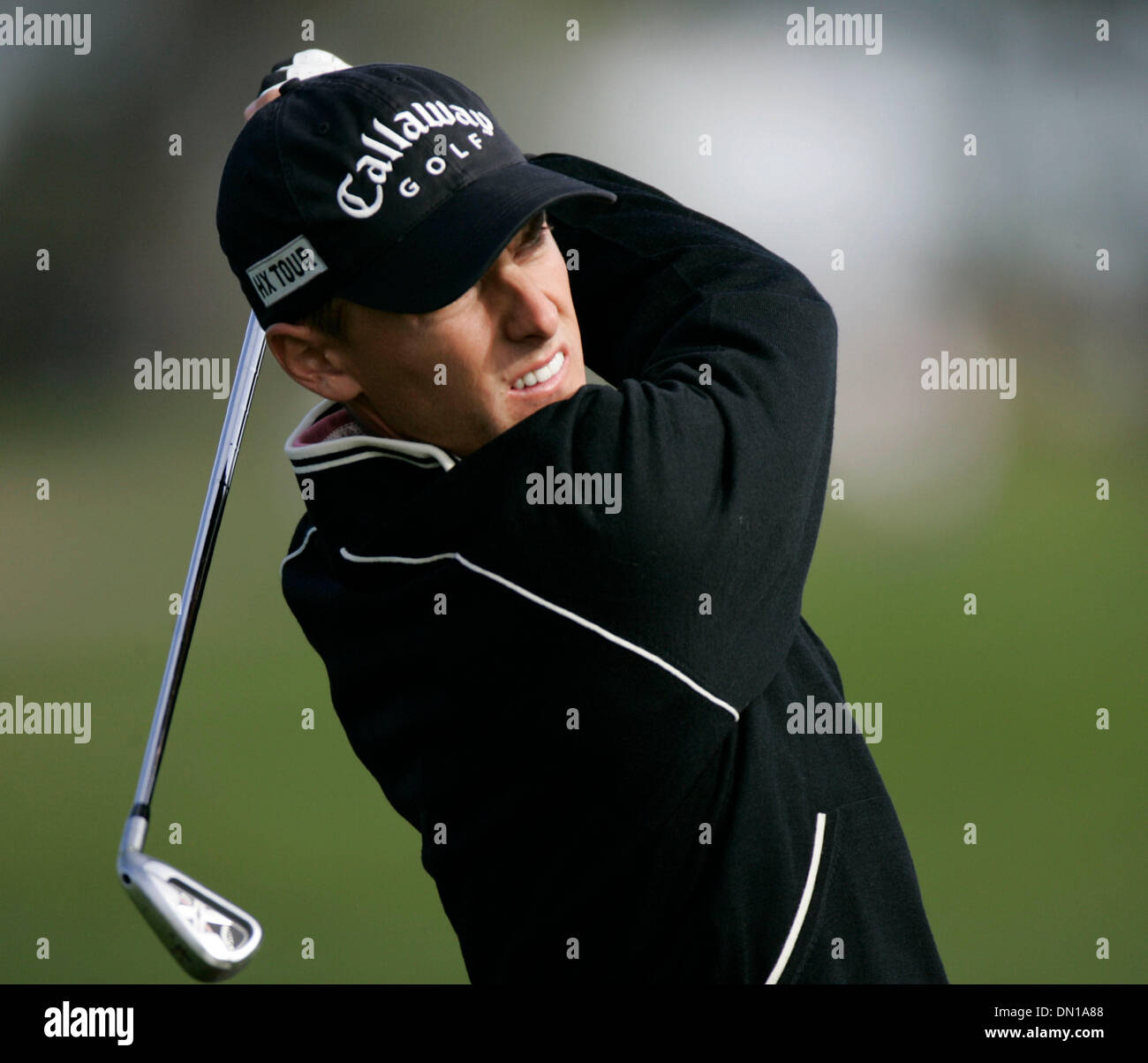 Jan 26, 2006; La Jolla, CA, USA; GOLF: CHARLES HOWELL III on 14th hole ...