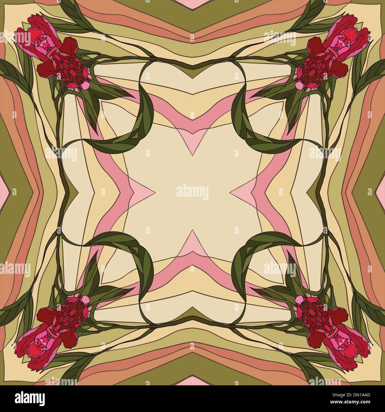 Stained glass window Stock Vector Image & Art - Alamy