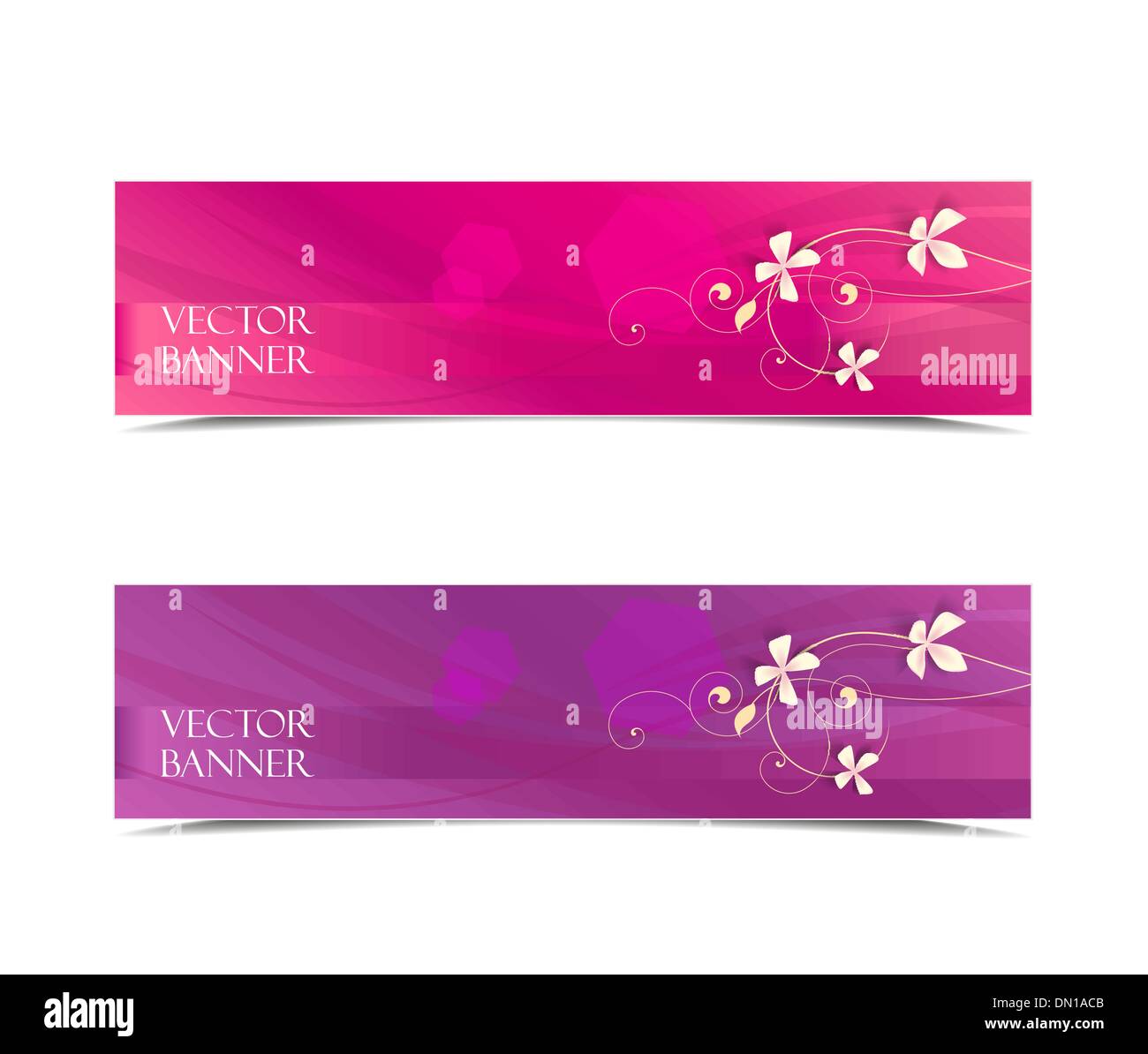 Abstract banners Stock Vector Images - Alamy