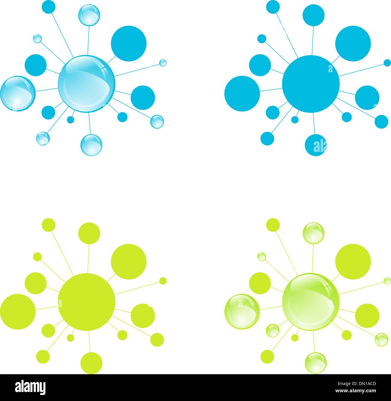 Abstract Cell Set Stock Vector Image & Art - Alamy