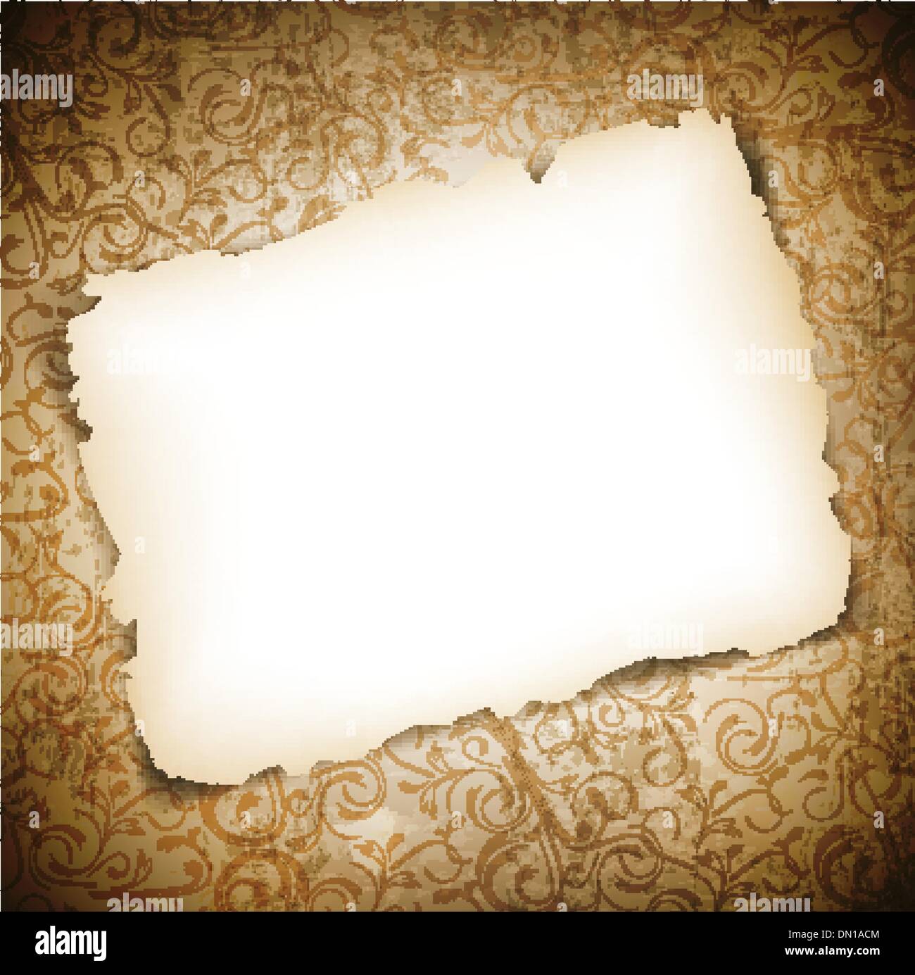 Burned vector vectors Stock Vector Images - Alamy