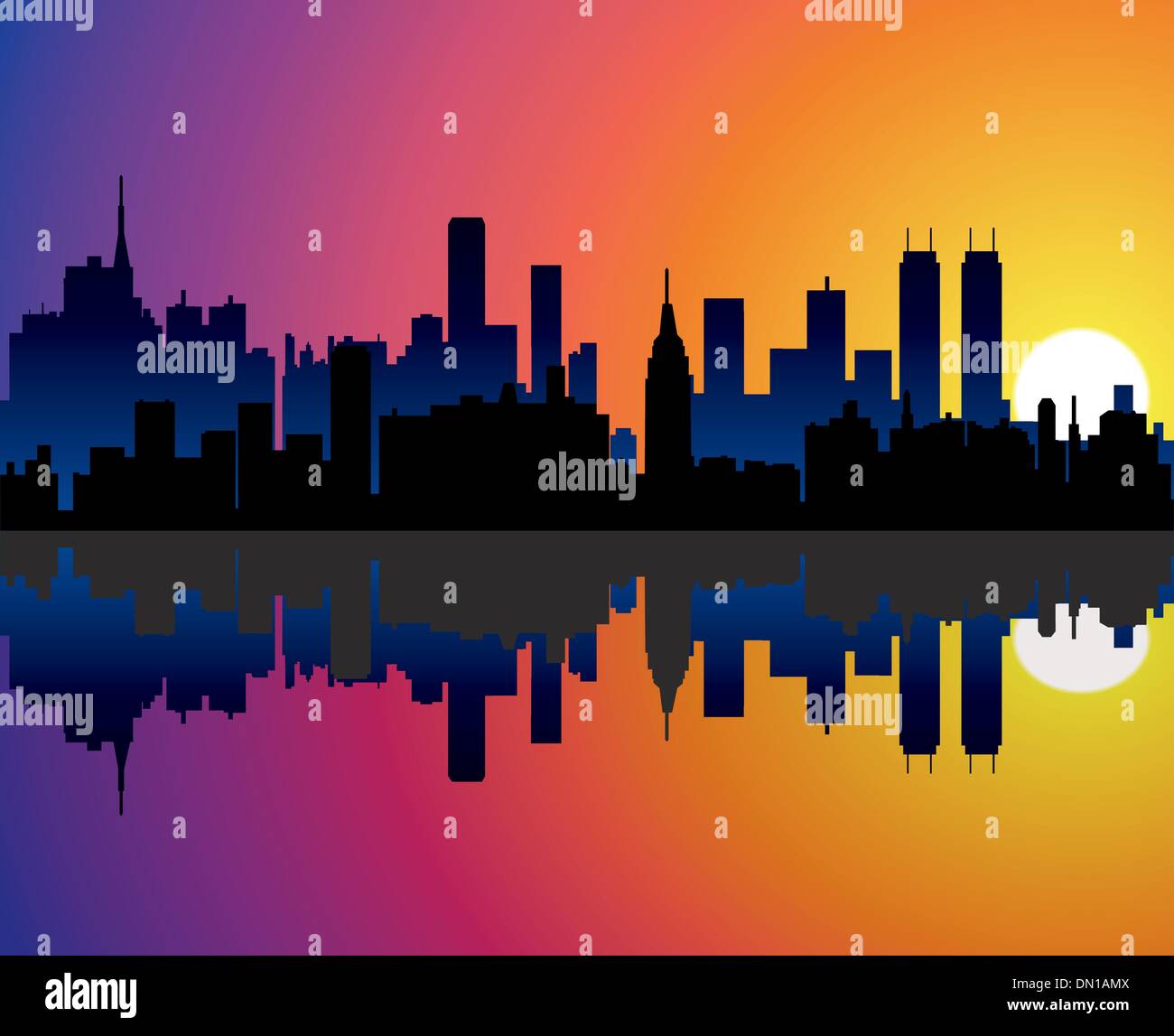 vector city background Stock Vector Image & Art - Alamy