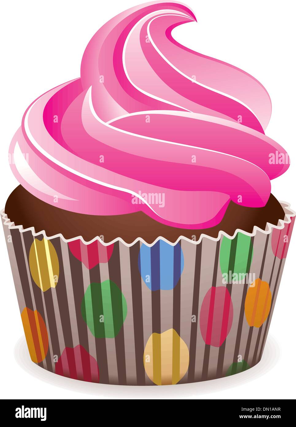 vector cupcake Stock Vector Image & Art - Alamy
