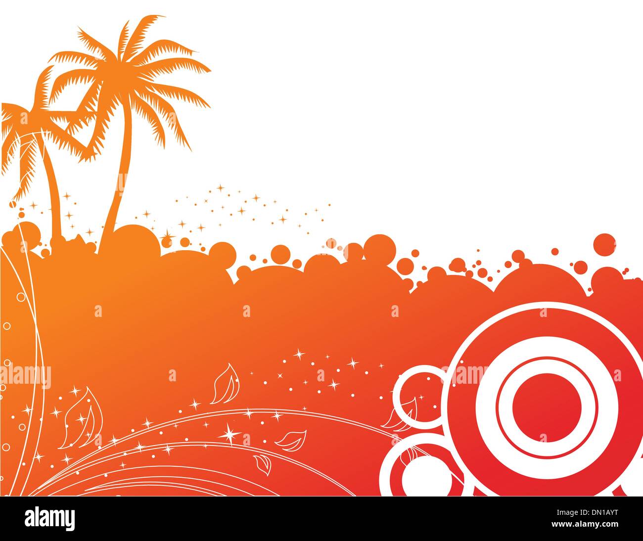 Palm tree vector vectors hi-res stock photography and images - Alamy