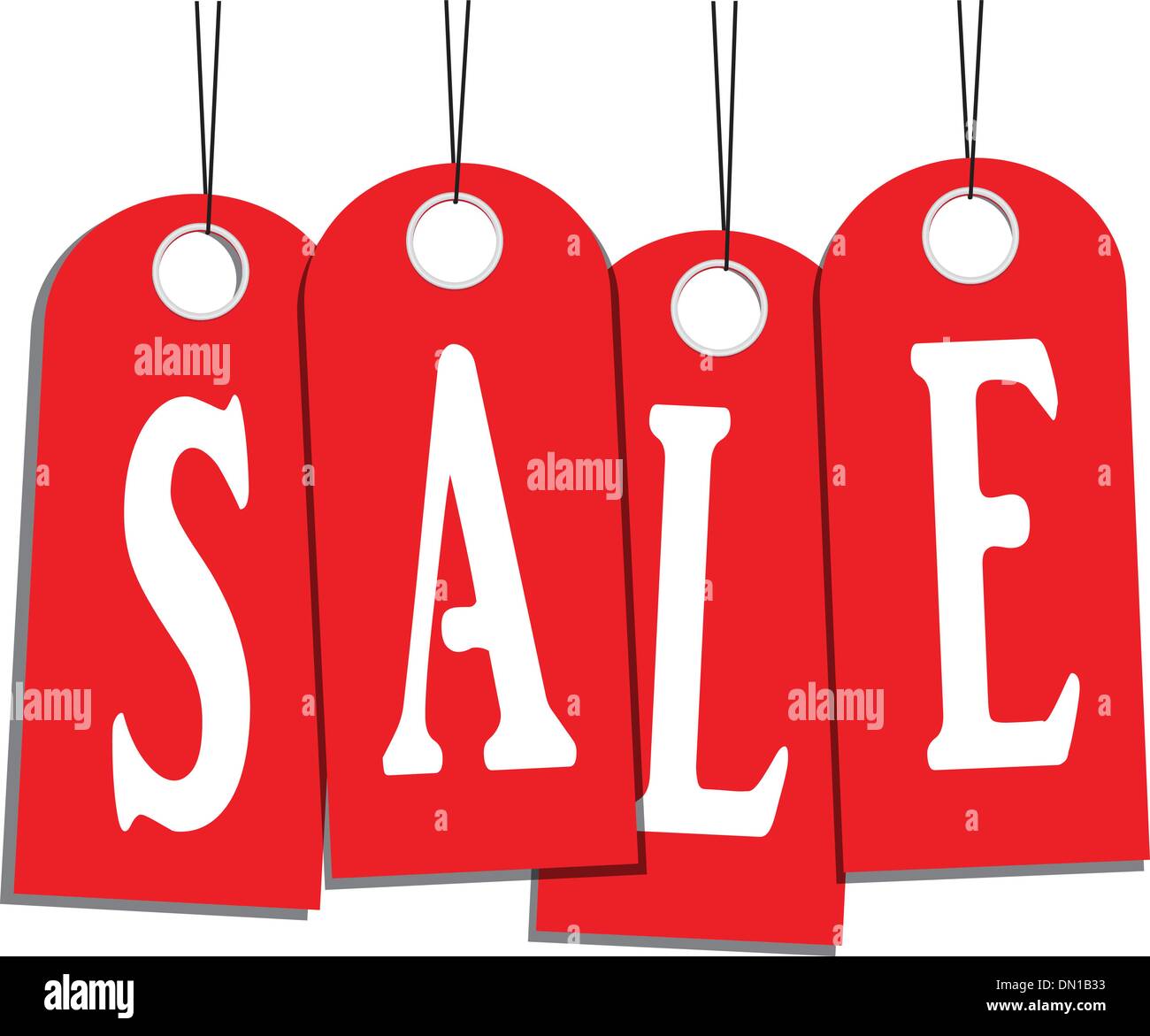 Sale word on labels Stock Vector Image & Art - Alamy