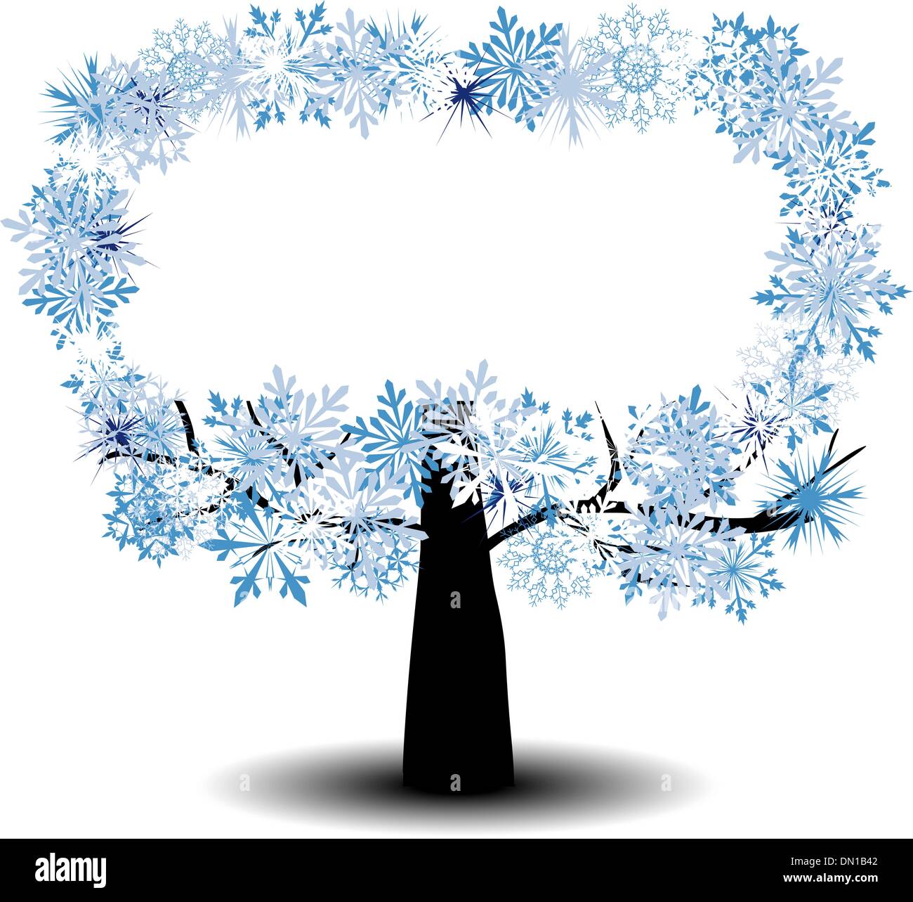 Alone tree trunk Stock Vector Images - Alamy