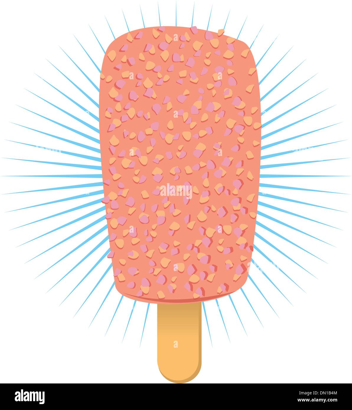 Ice pop illustration Stock Vector Images - Alamy