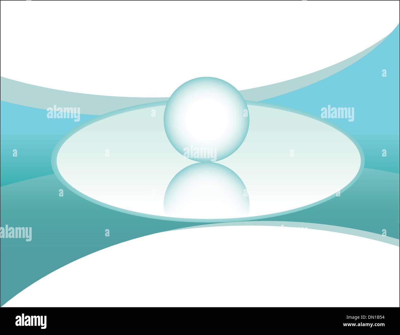 A mirror and a curve Stock Vector Images - Alamy